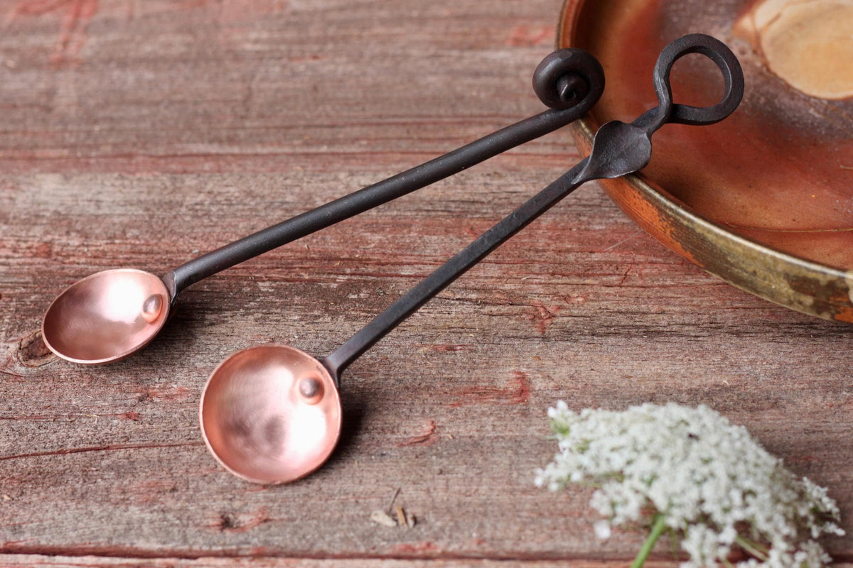 Copper and Steel Half Tablespoon (1/2 Tbsp)– Wicks Forge