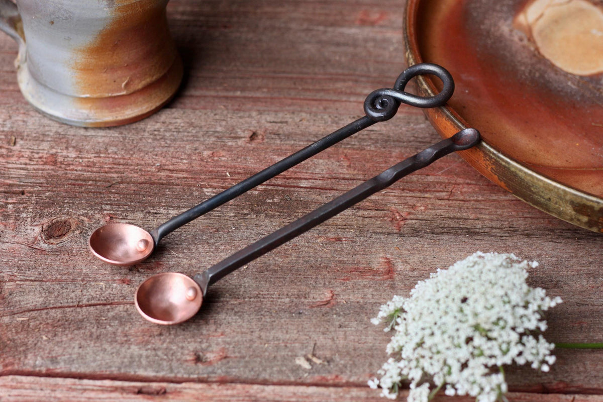 Copper and Steel Half Teaspoon (1/2 Tsp)– Wicks Forge