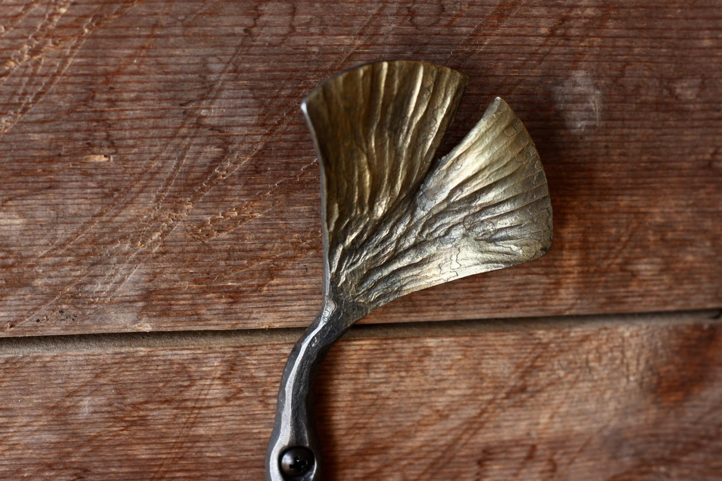 Ginko Leaf Hook | Wicks Forge