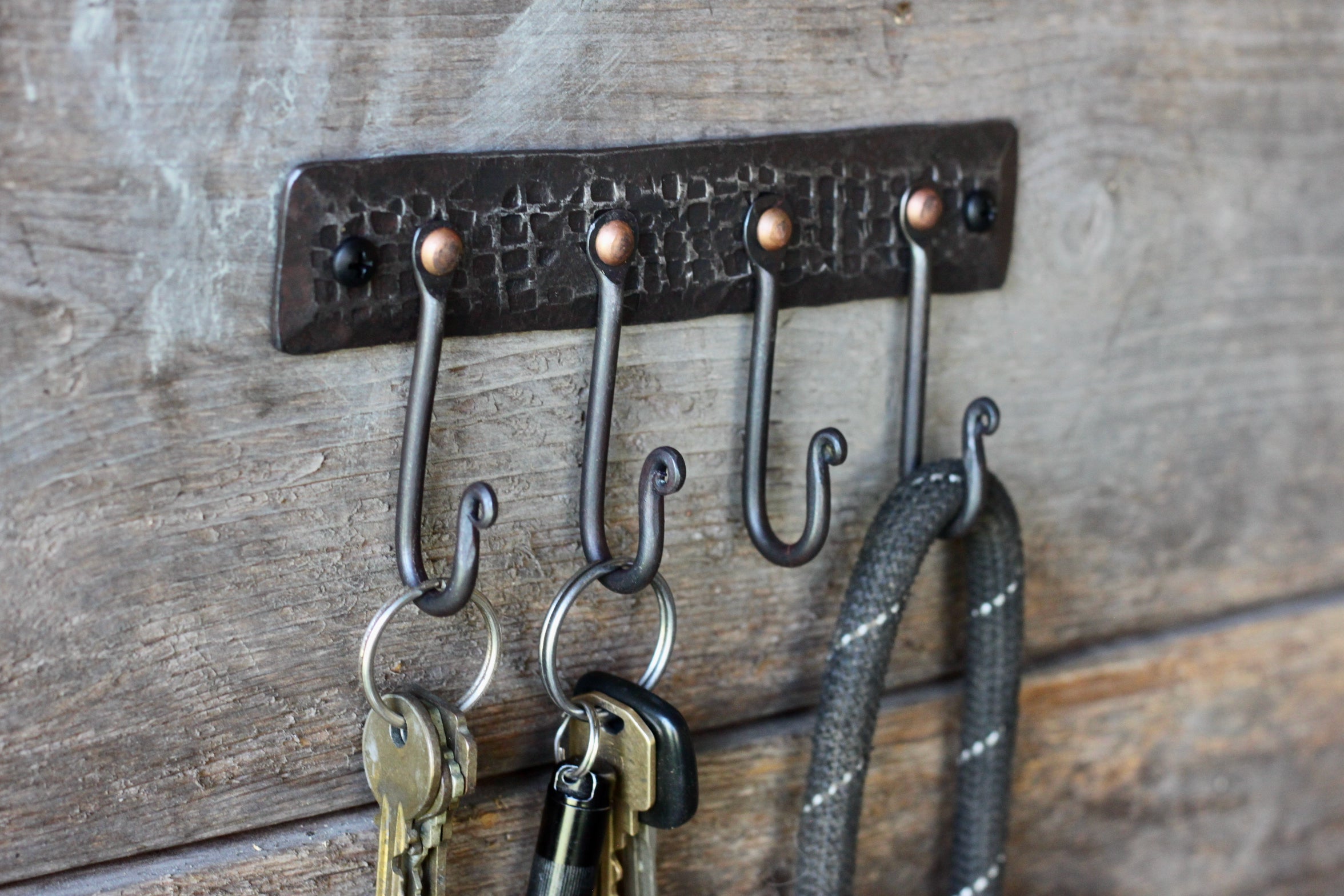 Webbed Texture Hook Rack– Wicks Forge